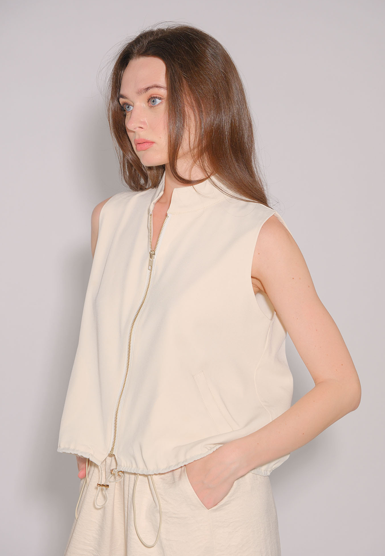 RAF Emprise Sleeveless Top (Cream) – R.A.F.